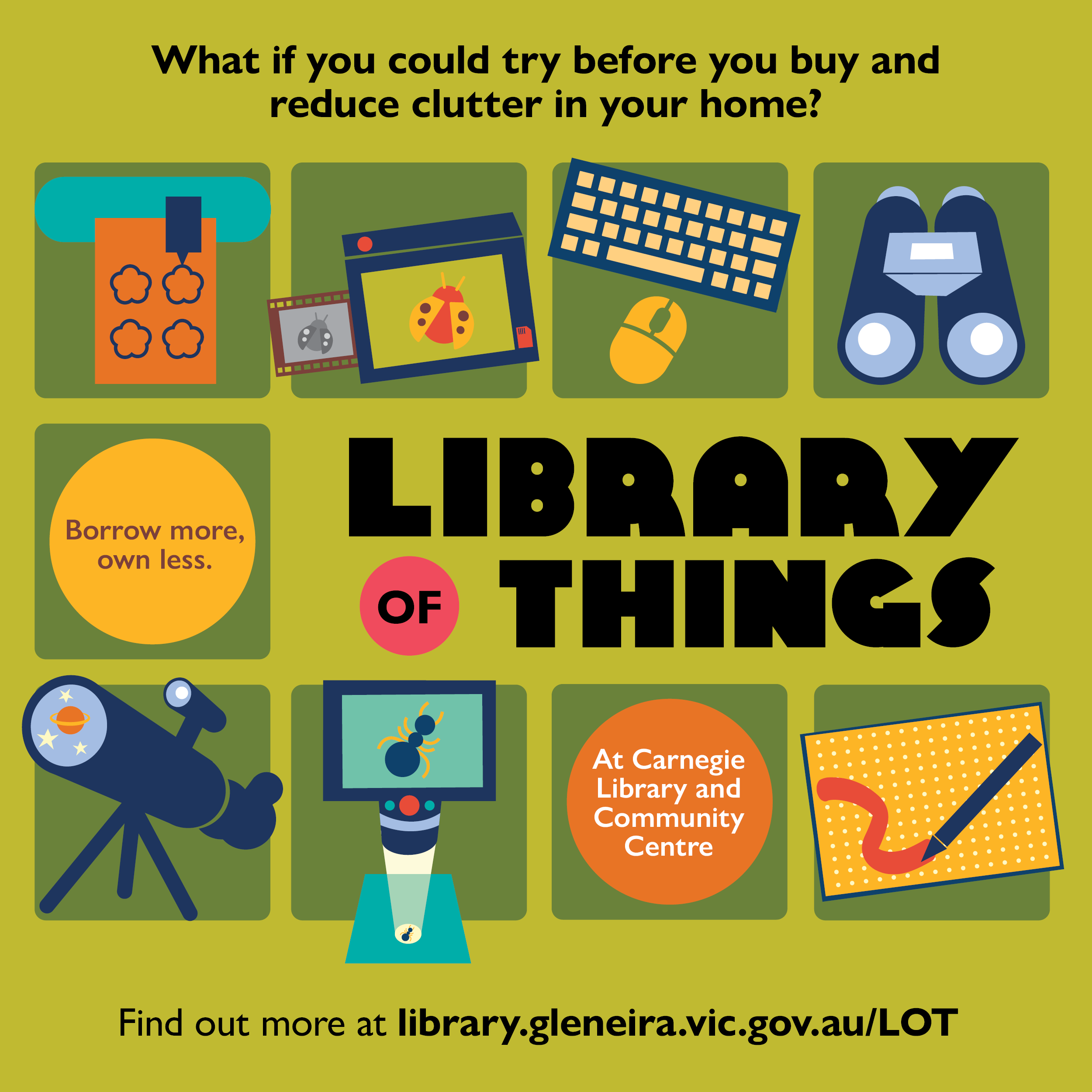 Library of Things | Glen Eira City Council